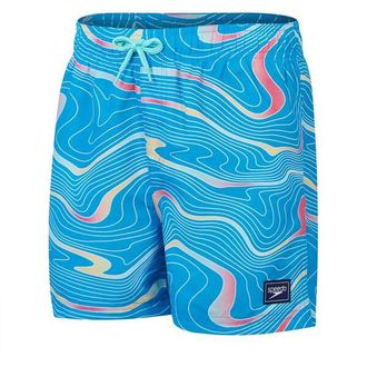Speedo Kinder Badebermuda DIGI PRT 13 WSHT JM BLUE/ORANGE