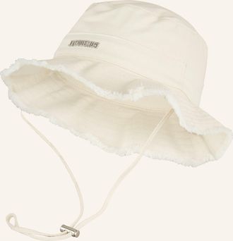 Jacquemus Jacquemus Bucket-Hat Le Bob Artichaut weiss