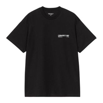 Carhartt Work in Progress S/S Wiptopia II T-Shirt - - Tops - Herren - Schwarzk - L