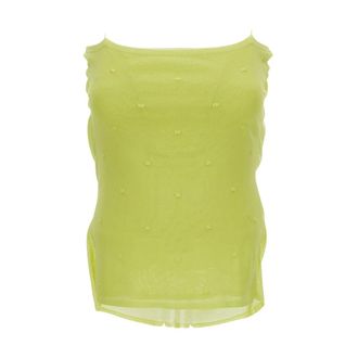 Jacquemus Femme, Tops, Vert, Taille: 38 FR Draped Tank