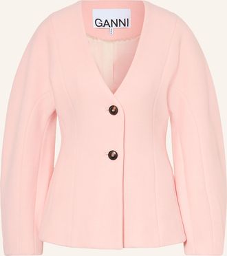 Ganni Blazer rosa