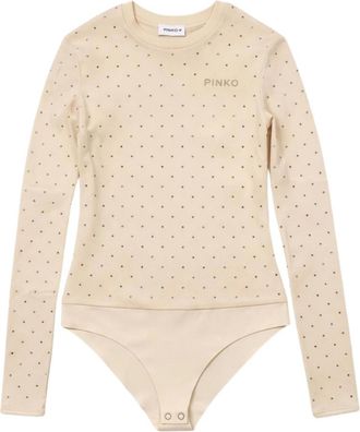 Pinko Pinko, Femme, Tops, Beige, Taille: 13 Y Body