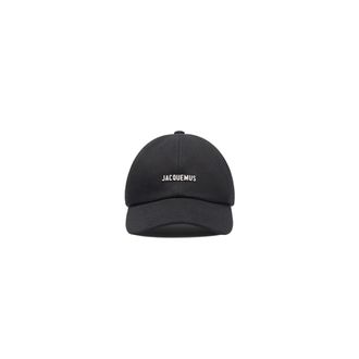 Jacquemus unisex, Accessoires, Noir, Taille: 60 CM La Casquette Gadjo