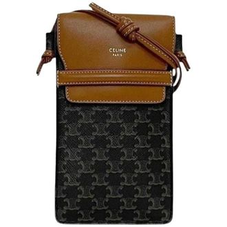 Celine Pre-owned Plastique sacs-celine - Femme - Pre-owned - Noir - Taille: ONE Size