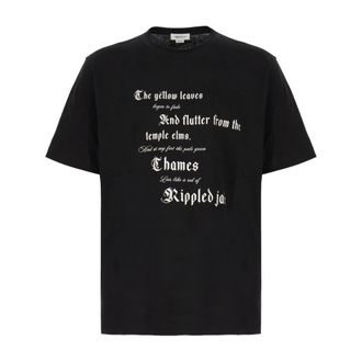 Alexander McQueen T-Shirt - - Tops - Herren - Blau - M