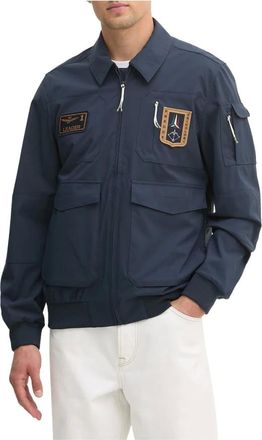 Aeronautica Homme, Vestes, Bleu, Taille: 4XL Pilot Jacket