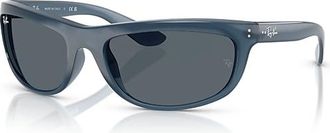 Ray-Ban Balorama Sonnenbrillen Opalblau Fassung Blau Glas 62-19