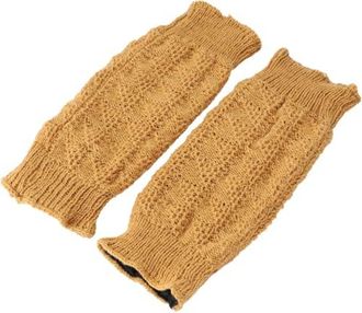 Guru Shop Jambi&egrave;res chaudes en laine au N&eacute;pal pour homme/femme Rose Taille unique, Jaune miel, taille unique