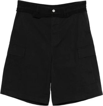 Maison Margiela Homme, Shorts, Noir, Taille: XL Straight Leg Shorts