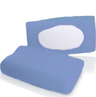 BELLANA Gesundheitskissen Bezug Mako Jersey 30x60 cm - 40x70 cm und 8-15 cm Höhe cm Farbe