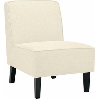 Costway Costway - Loungesessel gepolstert, Esszimmerstuhl mit R&uuml;ckenlehne & Holzbeinen, bis 150 kg belastbar, Polstersessel Akzentstuhl modern, Einzelsofa