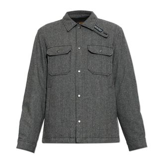 Woolrich Doudoune &agrave; motif chevrons - Homme - Vestes - Gris - Taille: XL