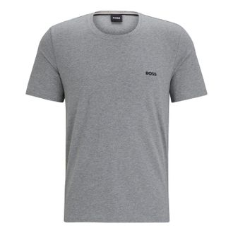 HUGO BOSS Mix&Match T-Shirt Gesticktes Logo für Herren (Grau)