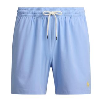 Polo Ralph Lauren Homme, Maillots de bain, Bleu, Taille: XL Traveler Classic Swim Trunk