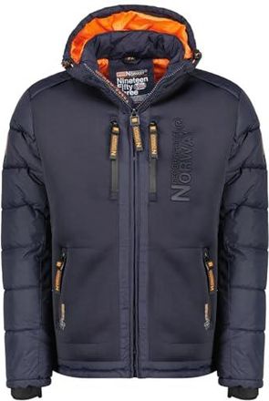 Geographical Norway Hommes Veste Matelass&eacute;e Veste DHiver &agrave; Capuche - Doubl&eacute; Chaud Anorak - Ext&eacute;rieur Ski Snowboard Veste A Capuche pour LHiver/Automne dans Bundle avec UD