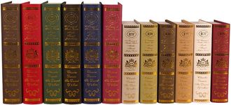 Generic Gef&auml;lschte B&uuml;cher f&uuml;r die Dekoration - im europ&auml;ischen Vintage-Stil, elegante dekorative Aufbewahrungsbox, Retro-Ausstellung, Hardcover, Set mit gef&auml;l