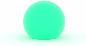 Monacis Hoop Bright Lichtlampe Kugellampe mit led Made in Italy f&uuml;r den Au&szlig;enbereich -Gr&uuml;n / Klein / Mit Kabel