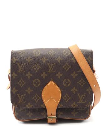 Louis Vuitton sac porté épaule Cartesier MM (1991) - Marron