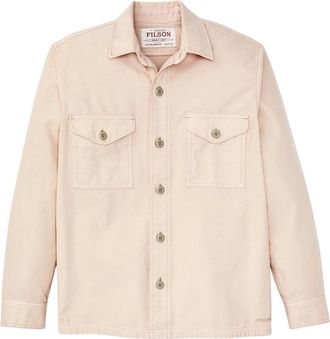 Filson Homme, Vestes, Rose, Taille: L Reverse Sateen Jac-Shirt