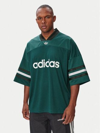 adidas T-Shirt Adicolor KR1401 Gr&uuml;n Loose Fit