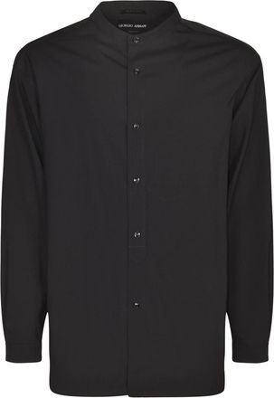 Giorgio Armani Manteau Au Genou - Bleu