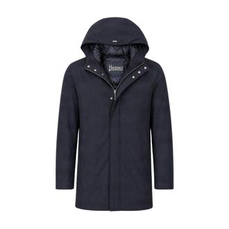 Herno Parka Marinepi001363U - - Coats - Herren - Blau - L