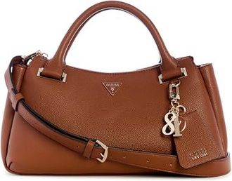 Guess Evie Triple Comp Cartable pour femme Cognac