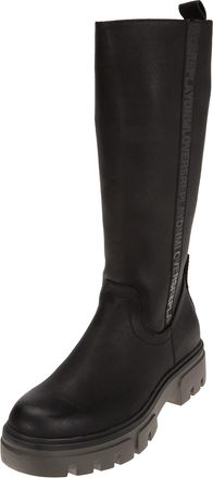 Replay Damen Hanna HIGH Kniehohe Stiefel, 1659BLACK MIL GRN, 35 EU