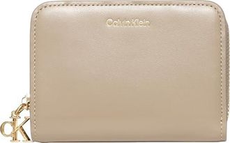 Calvin Klein Ck Medium Flap Zip Around VFU - DESERT TAUPE One Size, Vfu Desert Taupe, Taille unique