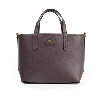 Burberry Femme, Sacs, Brun, Taille: ONE Size Mini Cabas Bloomsbury R&eacute;versible