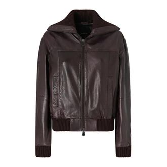 Pinko Bluma Bomber Jacket - - Jackets - Damen - Braun - L