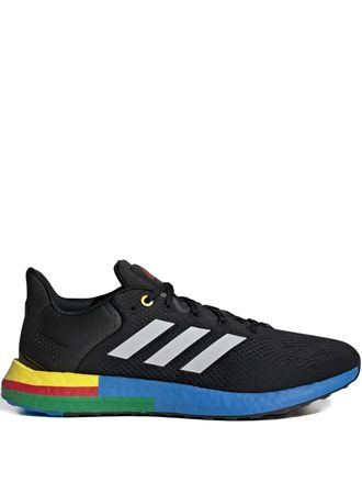 adidas baskets Pureboost 21 Black/Blue/Green/Yellow/Red - Noir