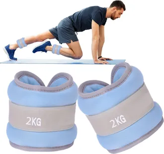 Generic Handgelenk Kn&ouml;chel Gewichte,Atmungsaktives Kn&ouml;chelgewicht | 2 St&uuml;ck Abnehmbarer Rutschfester Sandsack f&uuml;r M&auml;nner Athleten Hantel Fitness Yoga Pilates 