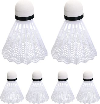 Generic Flysses Badminton-Set - 6-teiliges Trainingsset f&uuml;r Anf&auml;nger mit stabilem und langlebigem | Sportbedarf f&uuml;r Junge M&auml;nner, Badminton-Zubeh&ouml;r f&uuml;r den Ei