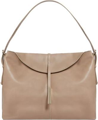 Ted Baker Grand Sac Souple en Cuir avec d&eacute;tails Bar pour Femme, Camel, Taille Unique