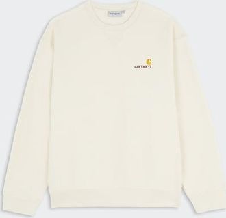 Carhartt Work in Progress Sweat col rond loose-fit en coton m&eacute;lang&eacute; - Taille XL