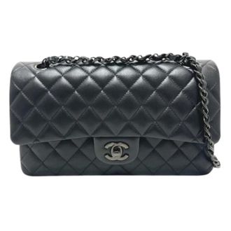 Chanel Sac &agrave; bandouli&egrave;re vintage Pre-owned - Femme - Pre-owned - Noir - Taille: ONE Size