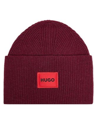 HUGO BOSS M&uuml;tze Xaff 50496011 Dunkelrot