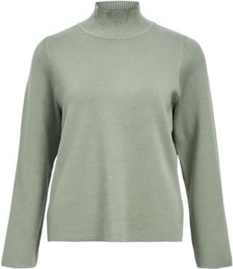 Object Square Sleeve Pullover Objreynard Pull &agrave; Manches carr&eacute;es Noos, Laurel Wreath, S Femme