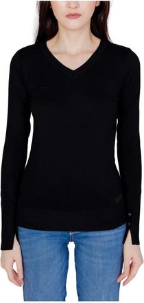 Guess V-Ausschnitt Strickware - - Knitwear - Damen - Schwarzk - XS