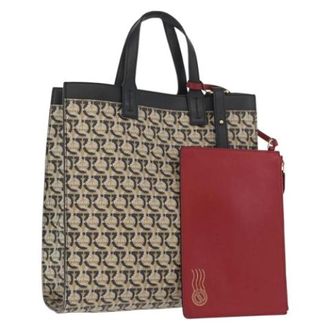 Ferragamo Damen, Pre-Owned, Beige, ONE SIZEGr&ouml;&szlig;e