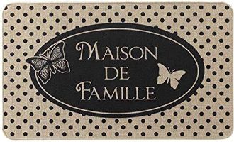 Douceur d'Intérieur Maison Eingangsteppich, rechteckig, Mehrfarbig, 45 x 75 cm