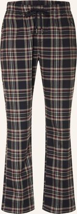 Joop Schlafhose Aus Flanell blau