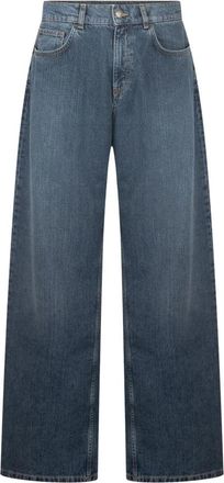 Palm Angels Loose 5 Pockets Jeans - - Jeans - Herren - Blau - W36