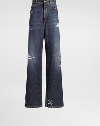 Dolce & Gabbana Hose Aus Denim - Frau Collection Mehrfarbig 44