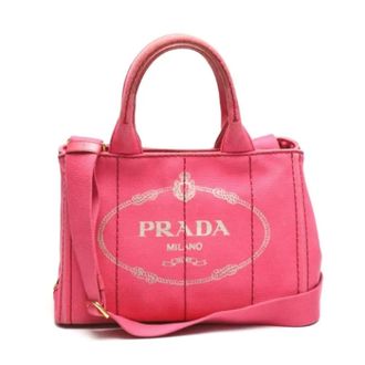 Prada Pre-owned Canvas prada-taschen - - Pre-owned - Damen - Rosa - ONE SIZE