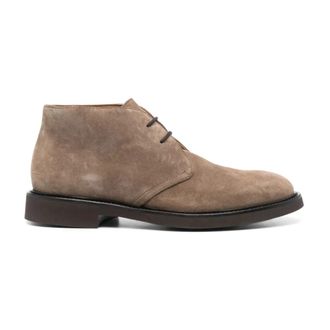 Doucal's Braune Lederstiefel - - Shoes - Herren - Braun - 44 EU