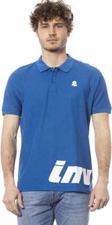 Invicta Big Logo Polo - - Tops - Herren - Blau - S