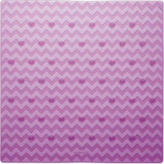 Sealskin Leisure Duscheinlage, Sicherheitseinlage für Dusche und Badewanne, Farbe: Rosa, Größe: 53x53 cm