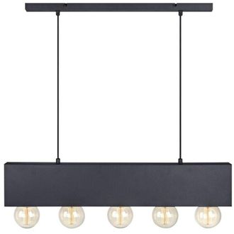 Markslöjd Markslojd - couture - 5 Lichtleiste Deckenpendelleuchte Schwarz, E27